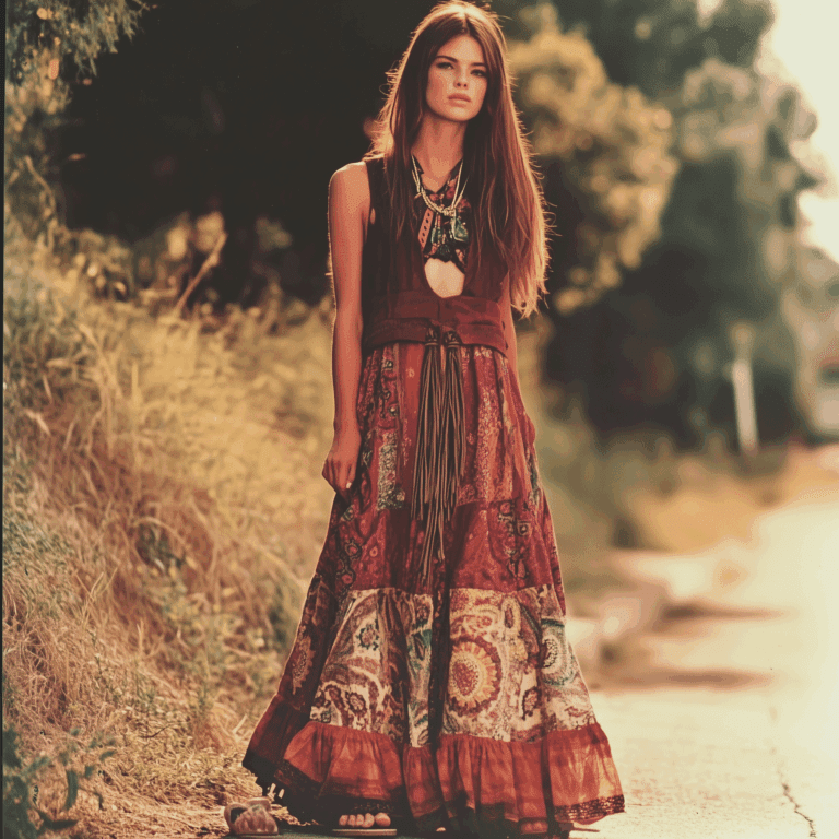 Bohemian & Hippie Influences: 70s Boho Fashion - Vintage Lifestyle